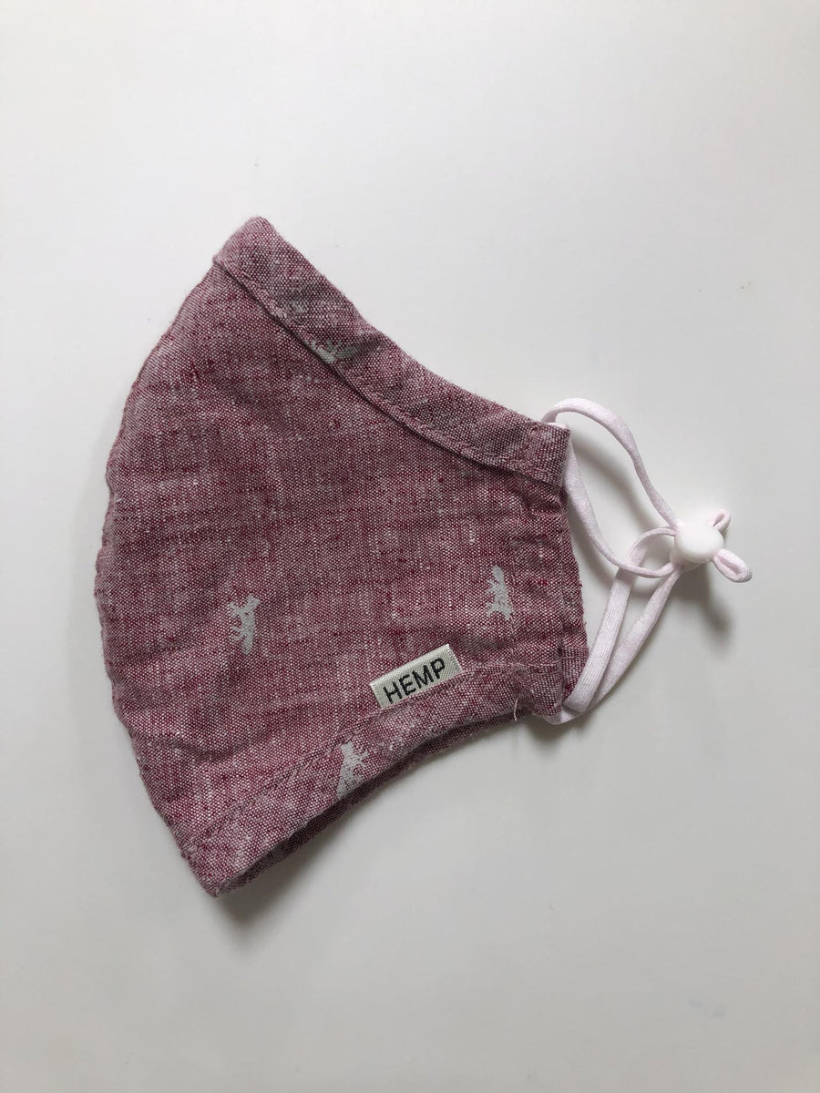 Hemp Mask Pink M – metro hemp supply
